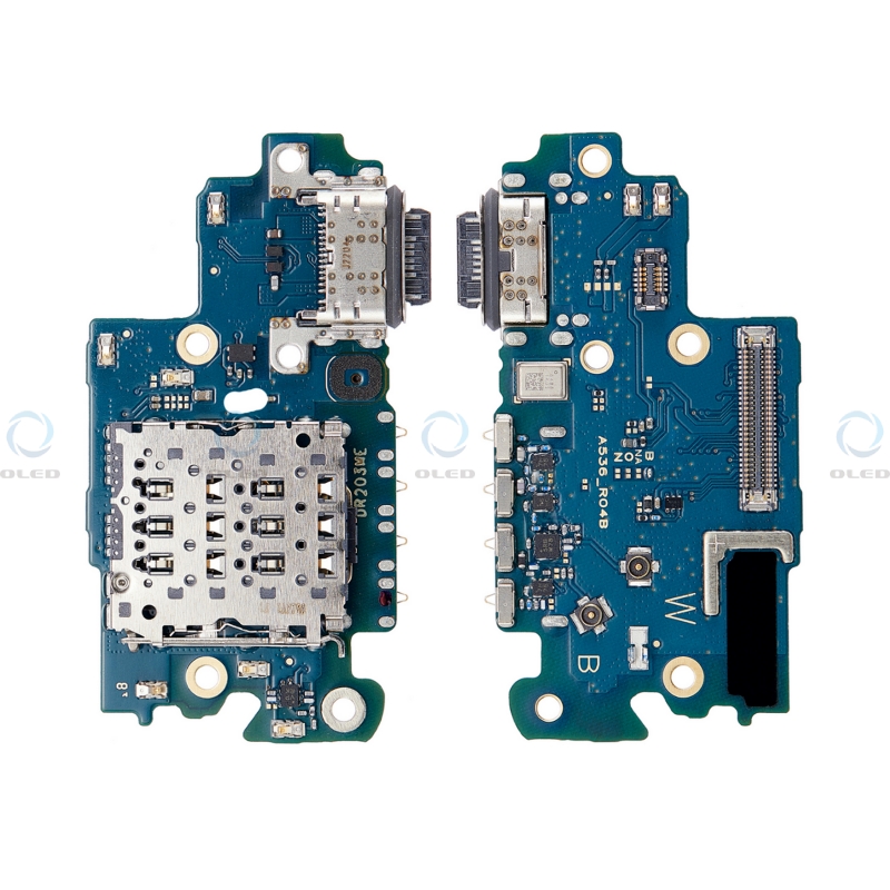 Placa auxiliar con conector de carga tipo-c para Samsung Galaxy A53 5G A536 original
